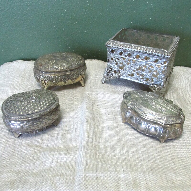 Metal Trinket Box - Etsy