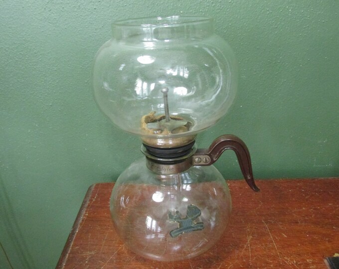 Glass Coffee Pot Percolator Vaculator 2 Piece Server - Etsy