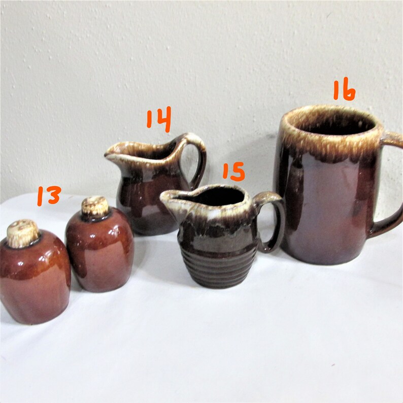 Brown Drip Pottery Vintage Choice Mccoy USA or Hull - Etsy