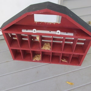 Barn Curio Shelf Farm Ranch Cabinet Vintage Wood Shadow Box Horse ...