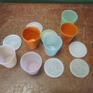 Tupperware Midgets Two Ounce Container Set of 6 - Etsy