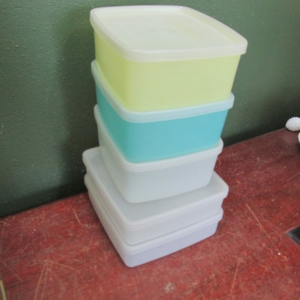 Square Tupperware - Etsy