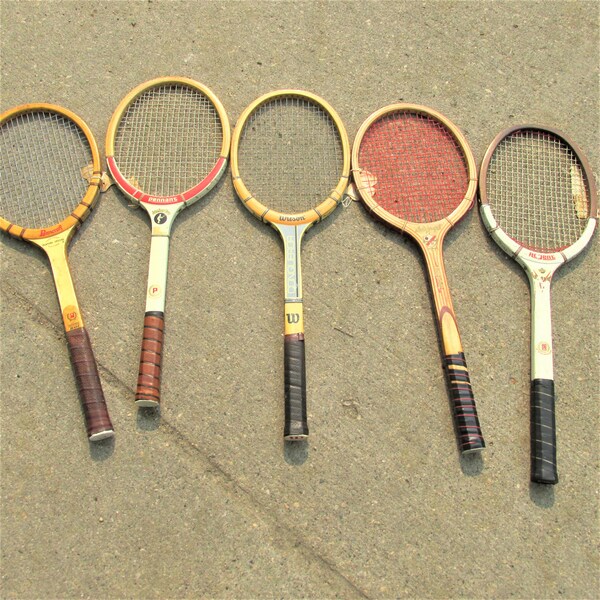 Wood Tennis Racket - Etsy