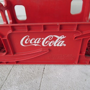 Plastic Coke Case Vintage Coca-cola Open Crate - Etsy