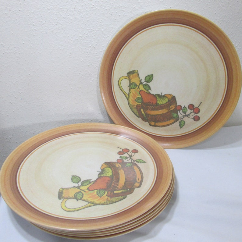 Melmac Dishes 26 Piece Vintage Brown Set - Etsy