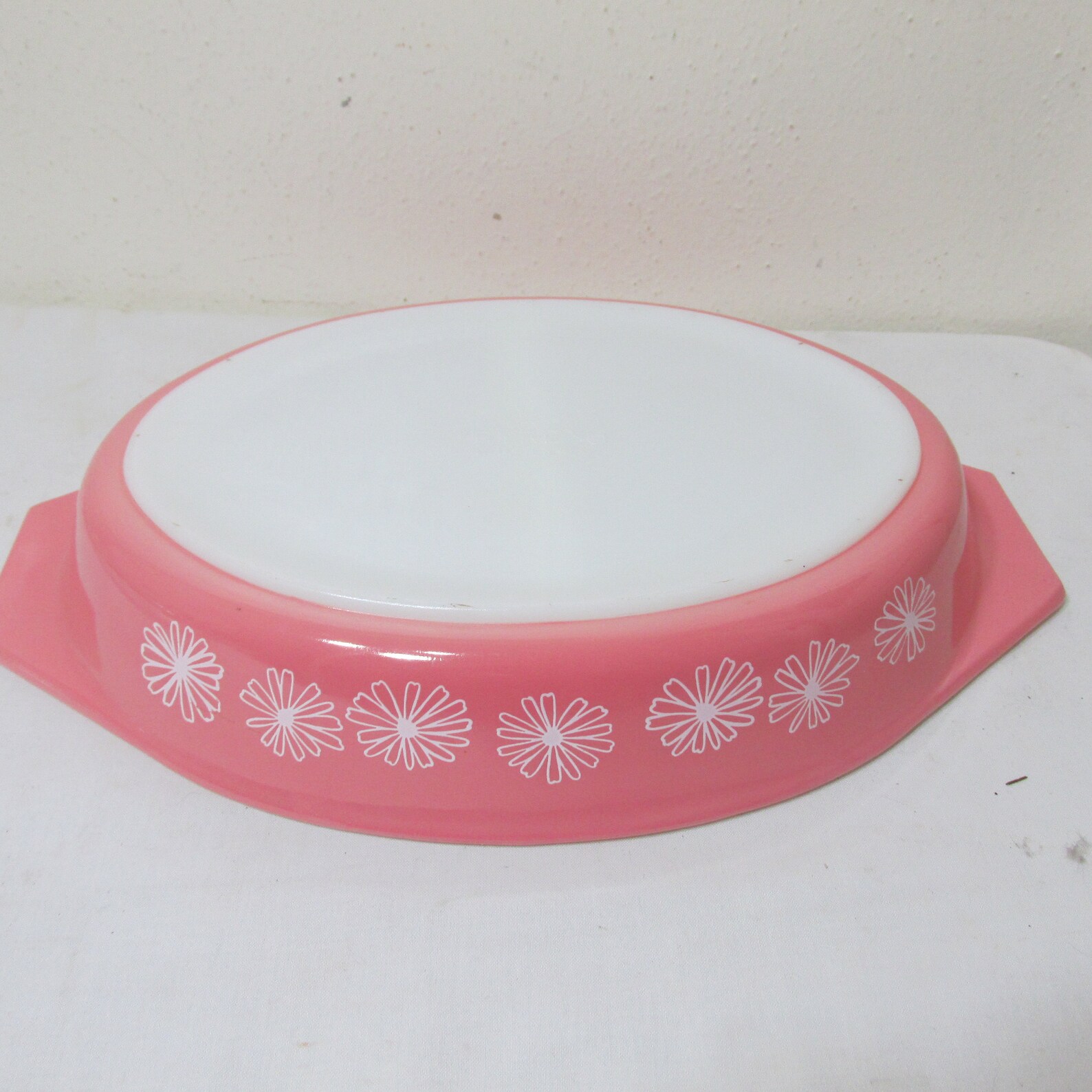 Pyrex Pink Daisy Vintage 1.5 Quart Divided Baking Dish | Etsy