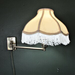 Swing Arm Wall Lamp and Shade Vintage Brass Adjustable Sconce Light - Etsy