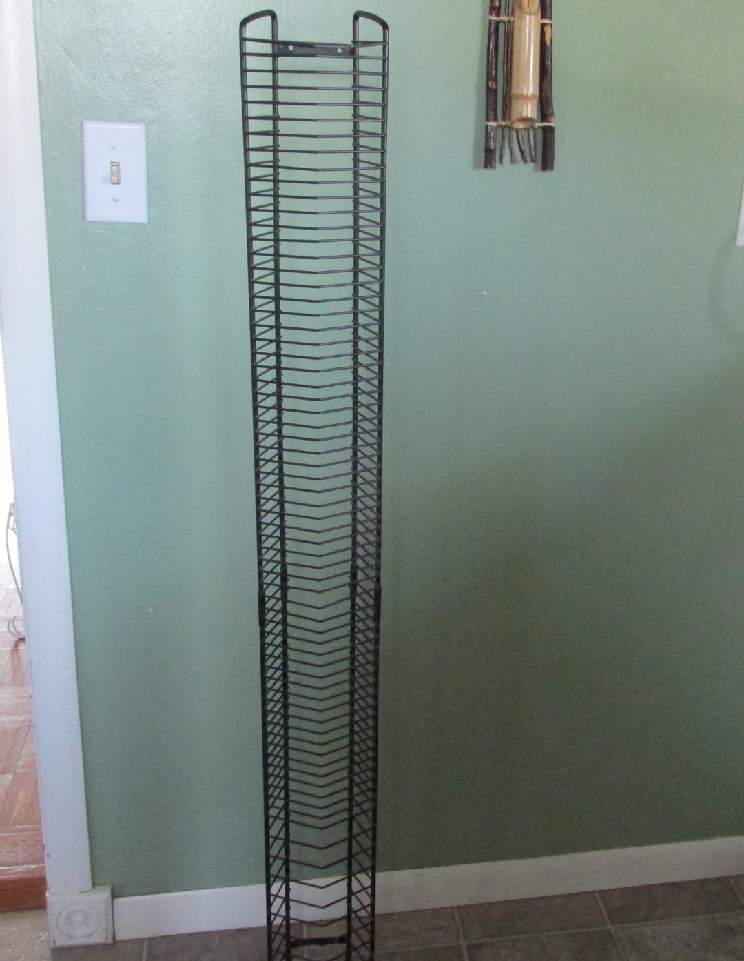 Wire CD Tower Storage Vintage 2 Piece Unit Holds 69 - Etsy