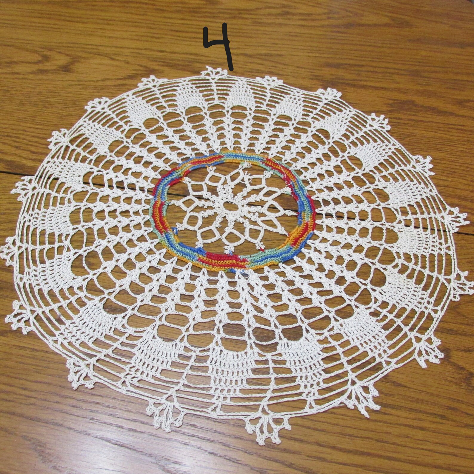 Crocheted Doily Vintage Handmade Choice of Different Designs - Etsy