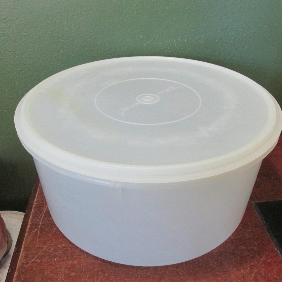Tupperware Carry All Large Vintage Canister - Etsy