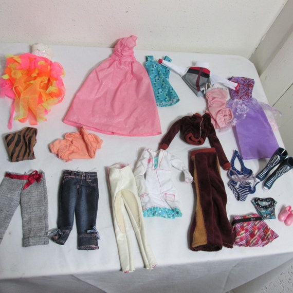 Barbie Doll Clothes Vintage Pieces Plus Shoes Etsy Australia