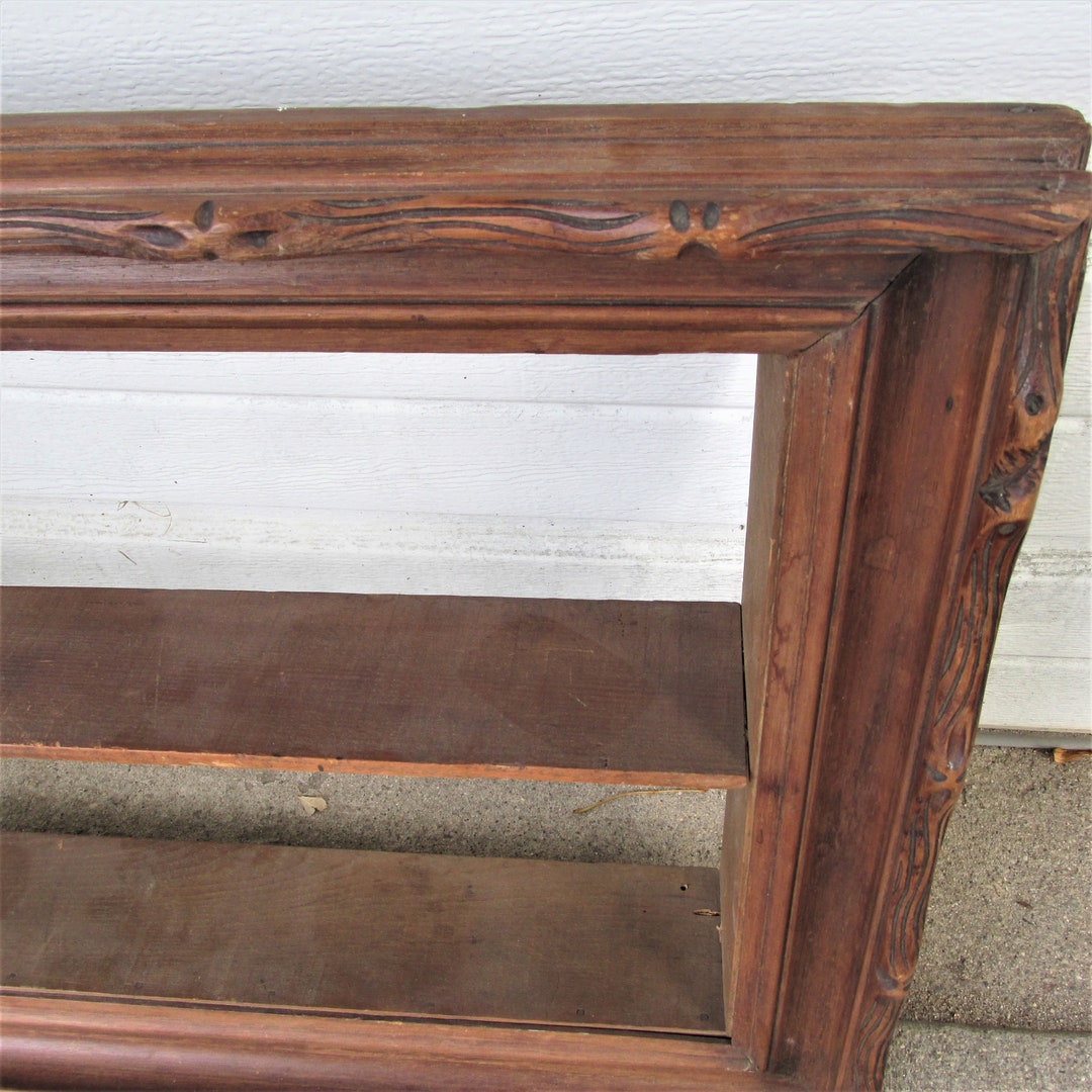 Shadow Box Vintage Picture Frame Uniquely Carved Edges - Etsy