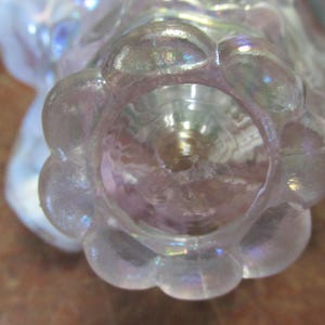 Fenton Lamb's Tongue Basket Vintage Pink Opalescent Unique Twisted ...