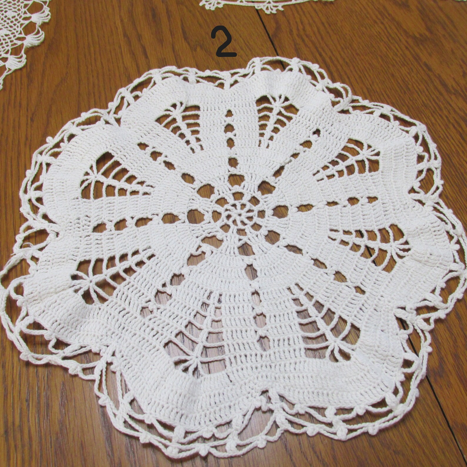 Crocheted Doily Vintage Handmade Choice of Different Designs - Etsy