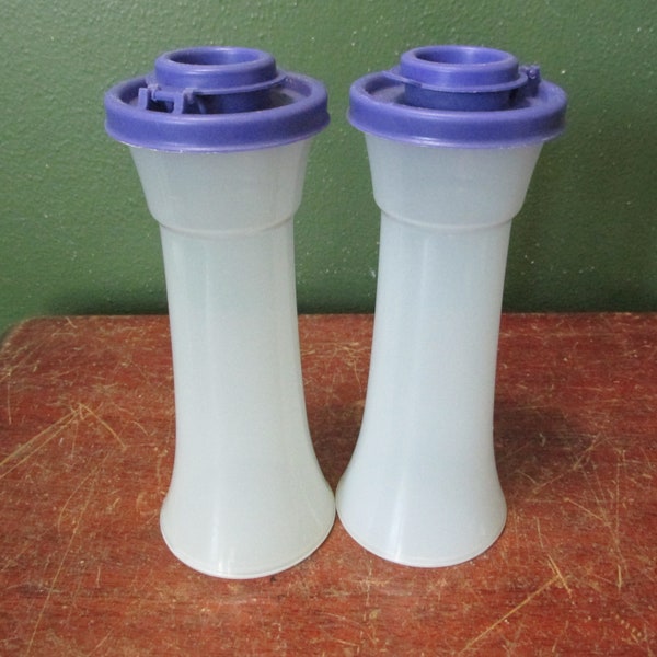 Tupperware Salt and Pepper Shakers - Etsy