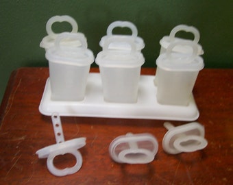 Tupperware Ice Tups Set 1970s Ice Pops Maker for Small Hands - Etsy