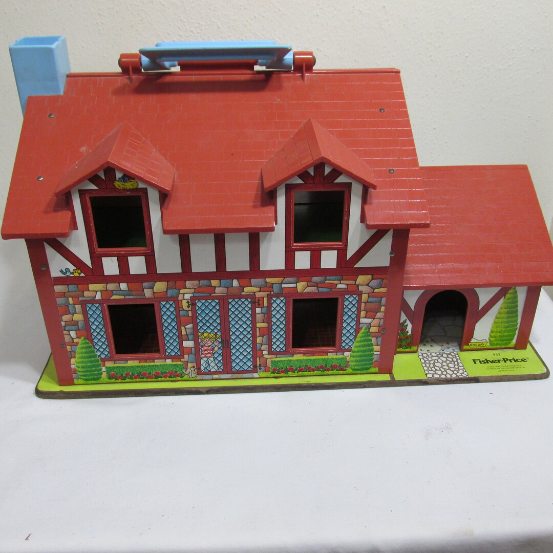 Fisher Price Tudor Family Playhouse Vintage 952 Toy NO Accessories - Etsy