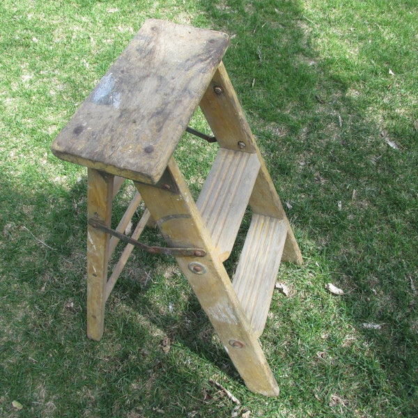 Primitive Ladder - Etsy