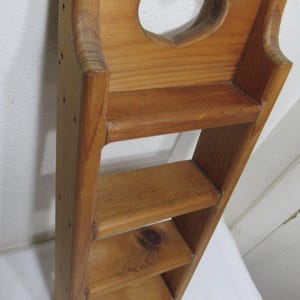 Shadow Box Shelf Vintage Narrow 4 Tier Shelf - Etsy