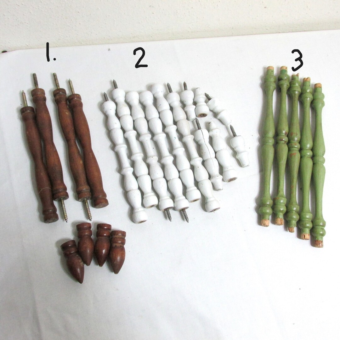 Small Replacement Spindles Vintage Choice Project Supplies - Etsy