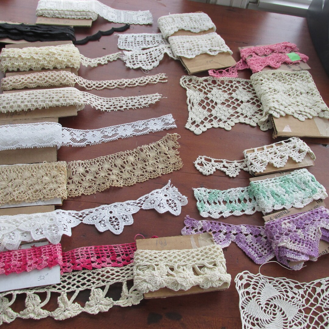 Lace Trim Choice of Vintage Sewing Embellishment Craft Supplies - Etsy