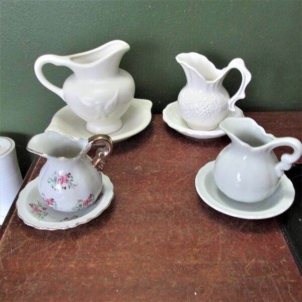 Pitcher and Bowl Set - Etsy