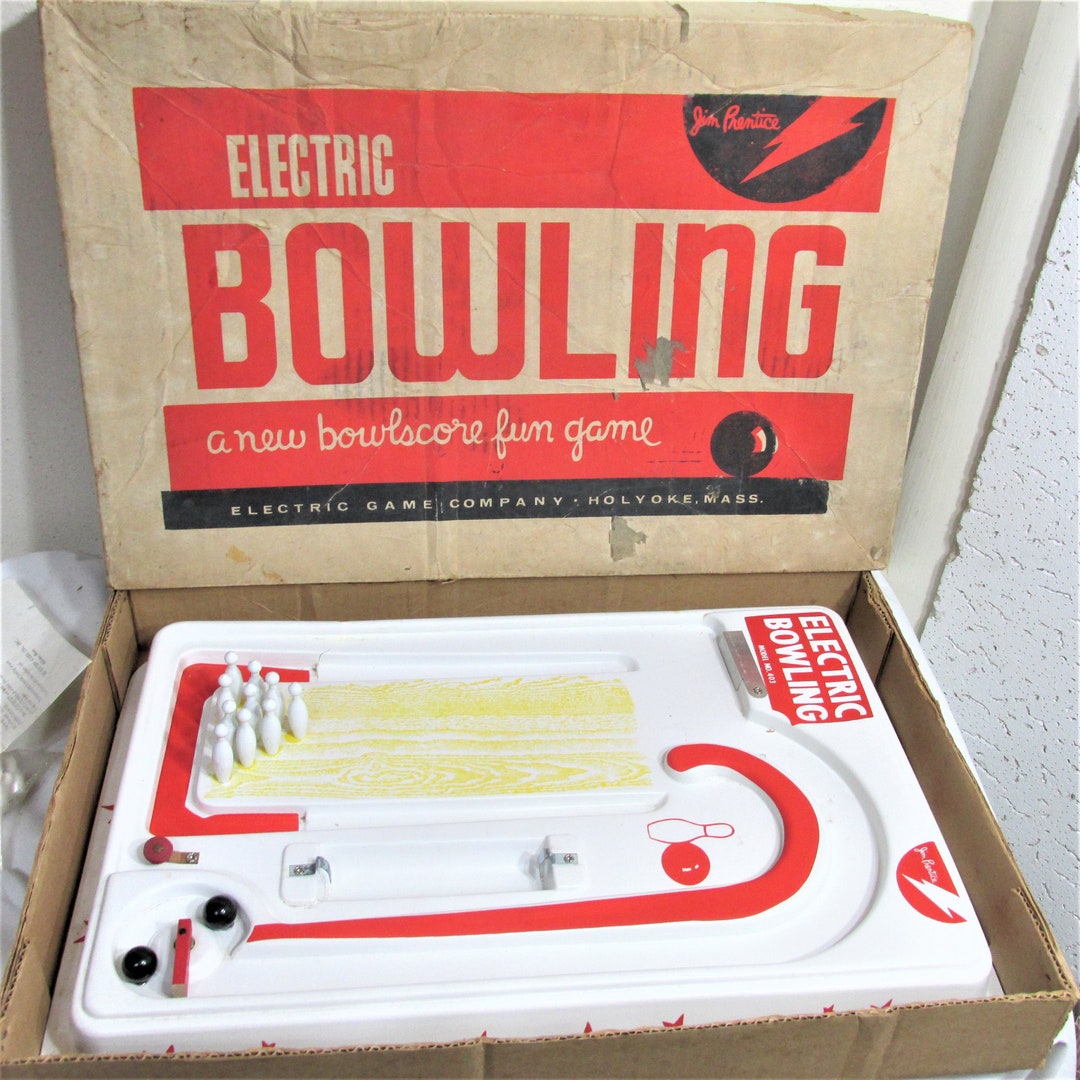Electric Bowling Untested Vintage Jim Prentice Game With - Etsy