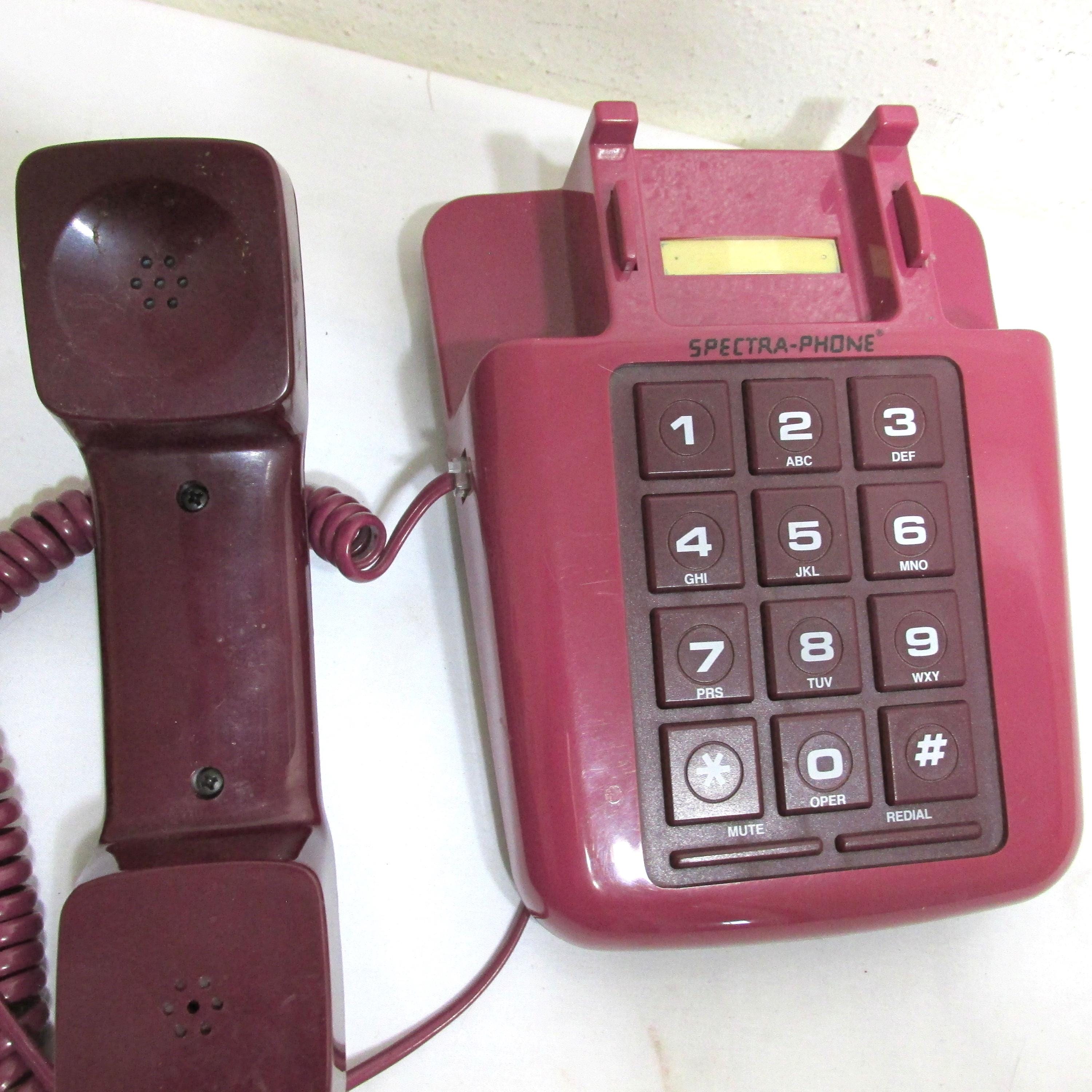 Telephone Push Button Vintage Land Line Some Working Phones - Etsy