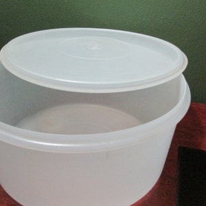 Tupperware Carry All Large Vintage Canister - Etsy