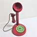 Tin Toy Telephone Vintage Choice Red Candlestick or Desk Phone - Etsy