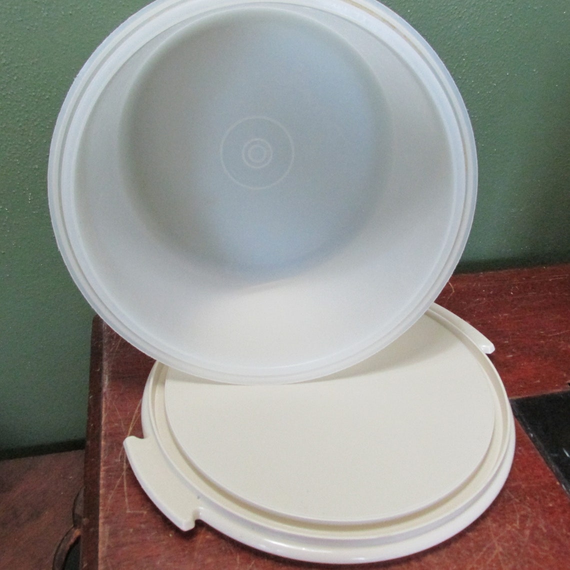 Tupperware Pie or Cake Carrier Taker Vintage 10 Inch - Etsy