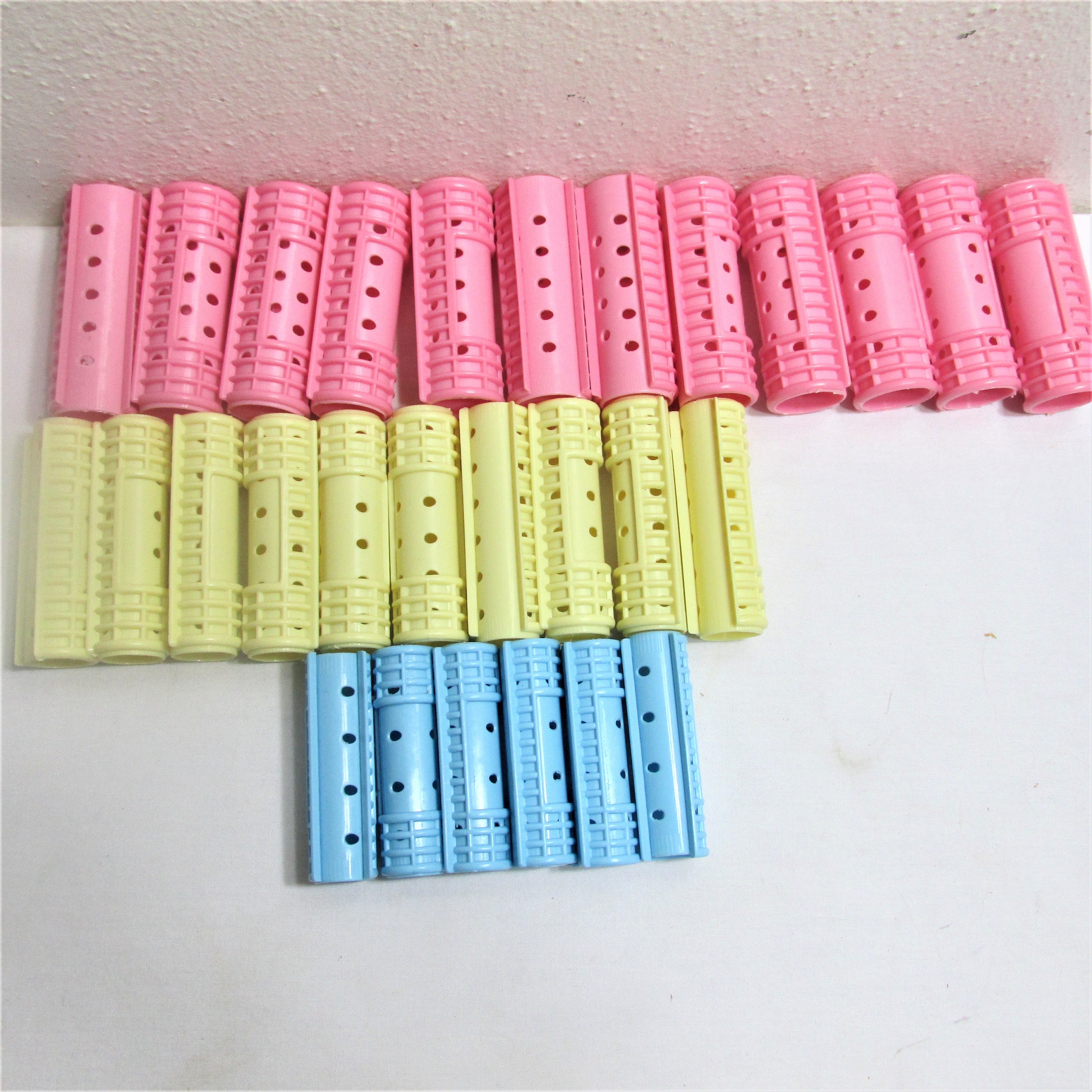 Hard Plastic Hair Rollers