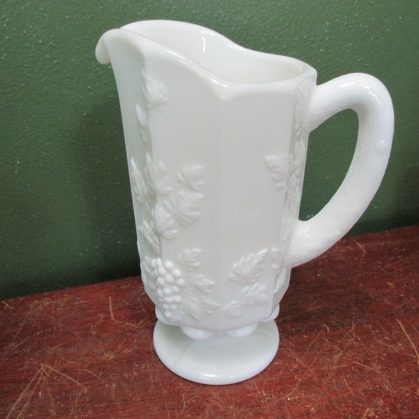 Milk Glass Pitcher' - Etsy
