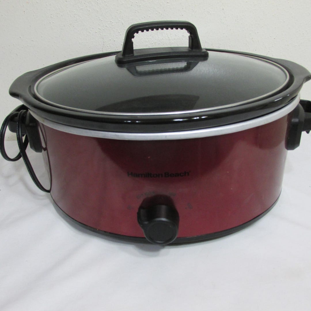 Hamilton Beach Crock Pot Slow Cooker Removeable Stoneware - Etsy