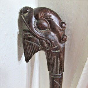 Mahogany Cane Qing Dynasty Vintage 16 Inch Walking Stick - Etsy