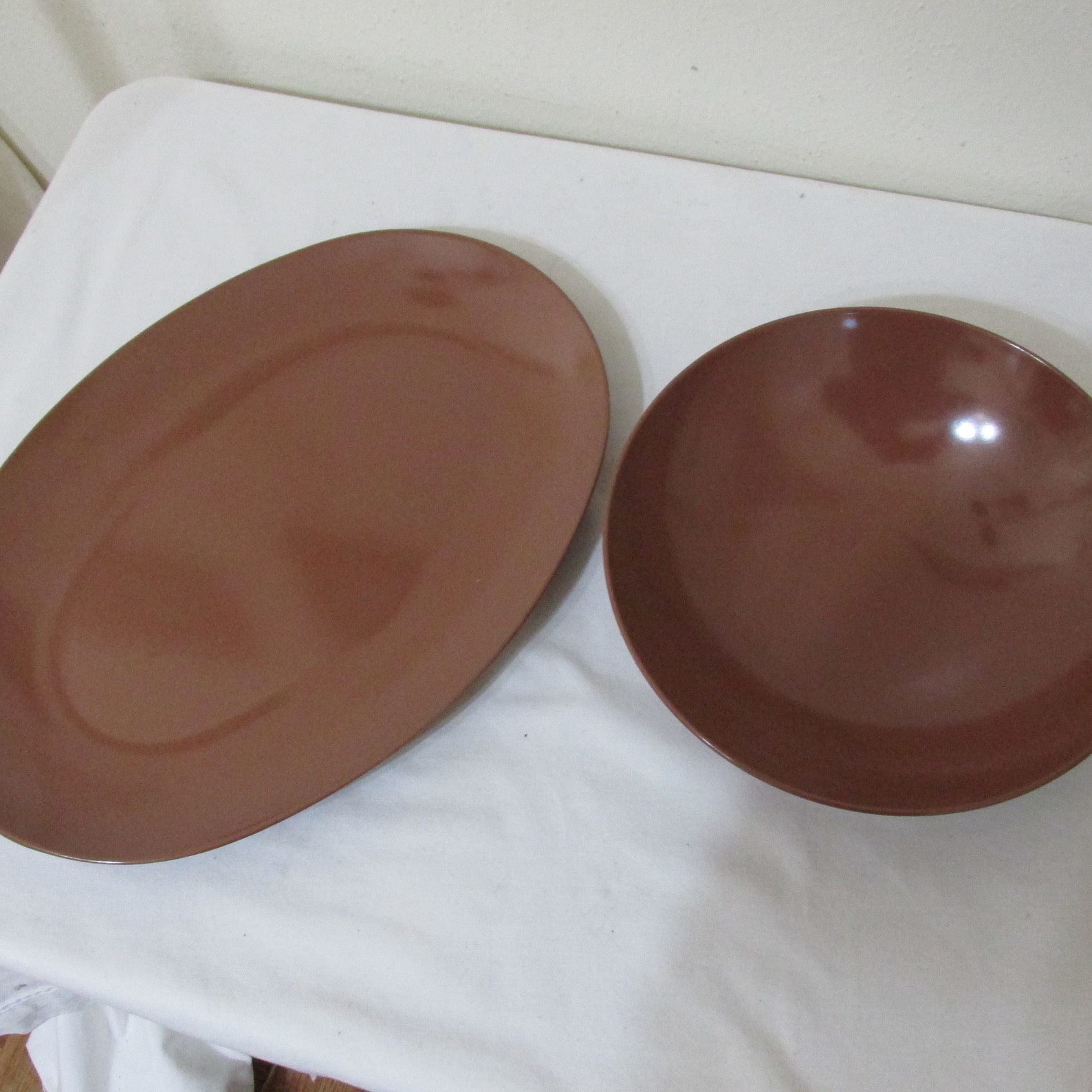 Melmac Dishes 26 Piece Vintage Brown Set - Etsy