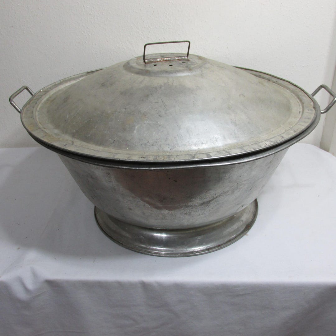 Bread Dough Riser Pan Antique Aluminum With Vented Lid - Etsy