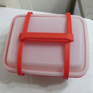 Tupperware Lunch Box With Carrying Handle - Etsy