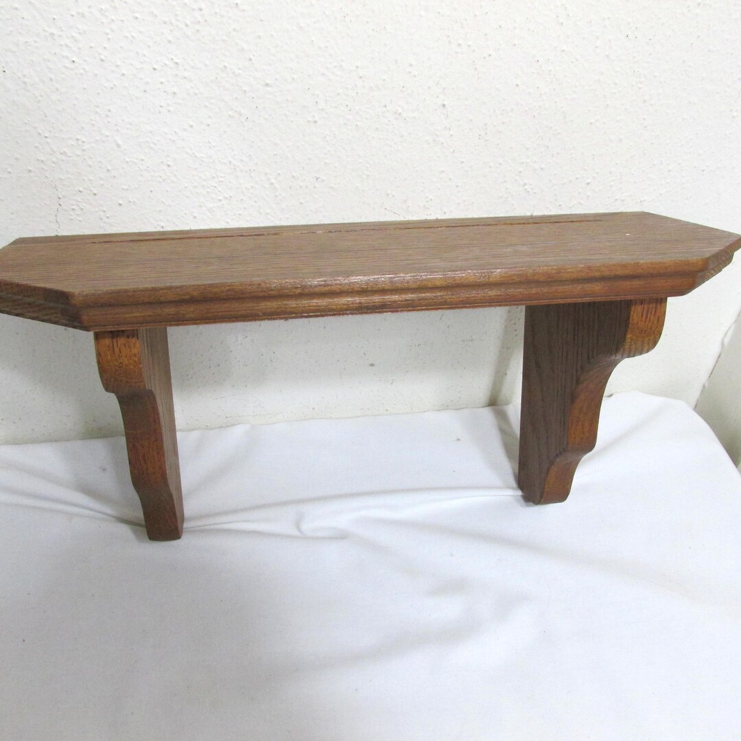 Shelf Single With Plate Groove Wall Hanging 14 X 6 Inch - Etsy
