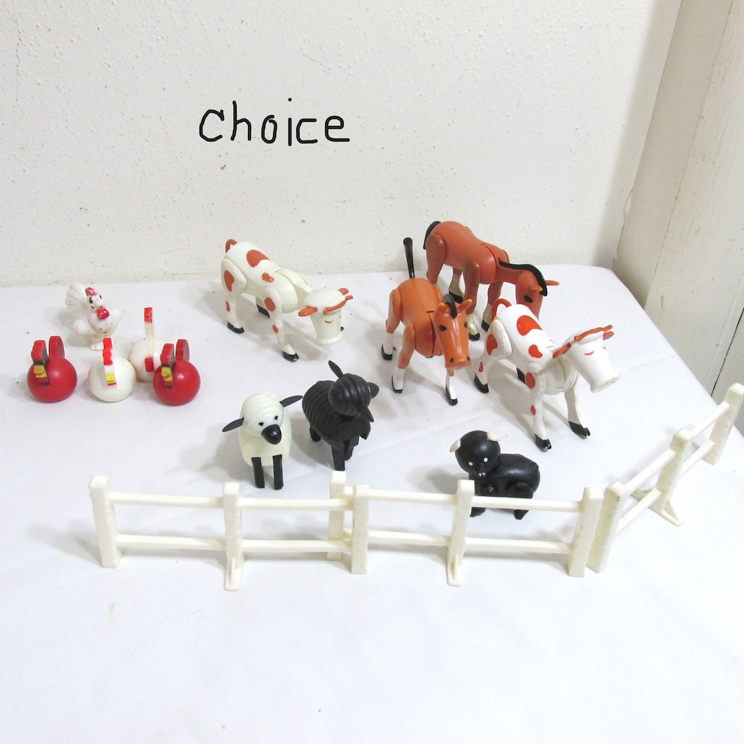Fisher Price Animals Vintage Choice Replacement Including Fence - Etsy