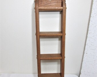 Shadow Box Shelf Vintage Wood Display - Etsy