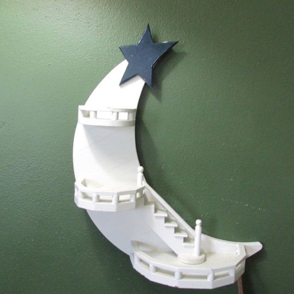 Moon Wall Shelf - Etsy