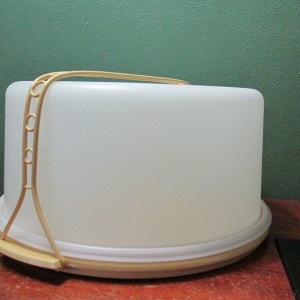 Tupperware Cake Carrier With Handle - Etsy
