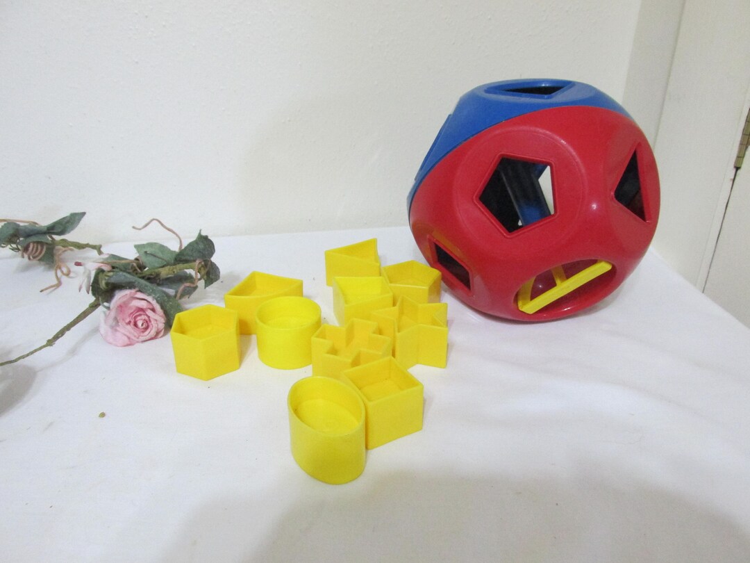 Tupperware Shape O Ball Includes All 10 Shapes - Etsy
