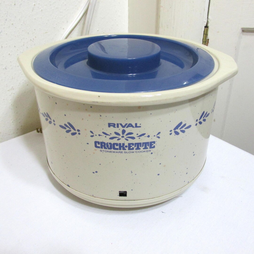 Rival Electric Pot Vintage Crock-ette 1 Quart Slow Cooker - Etsy