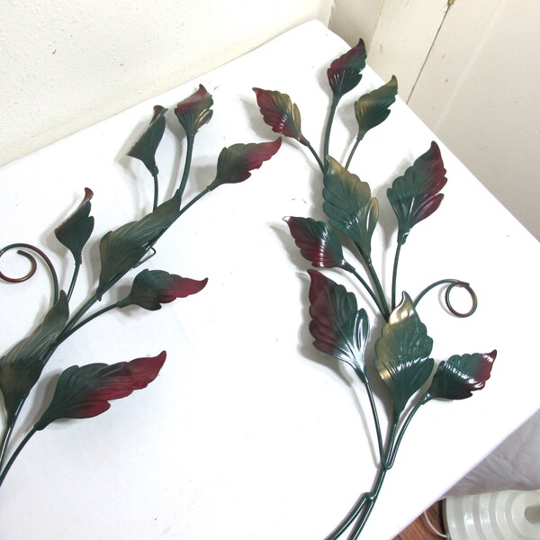Small Metal Leaves - Etsy