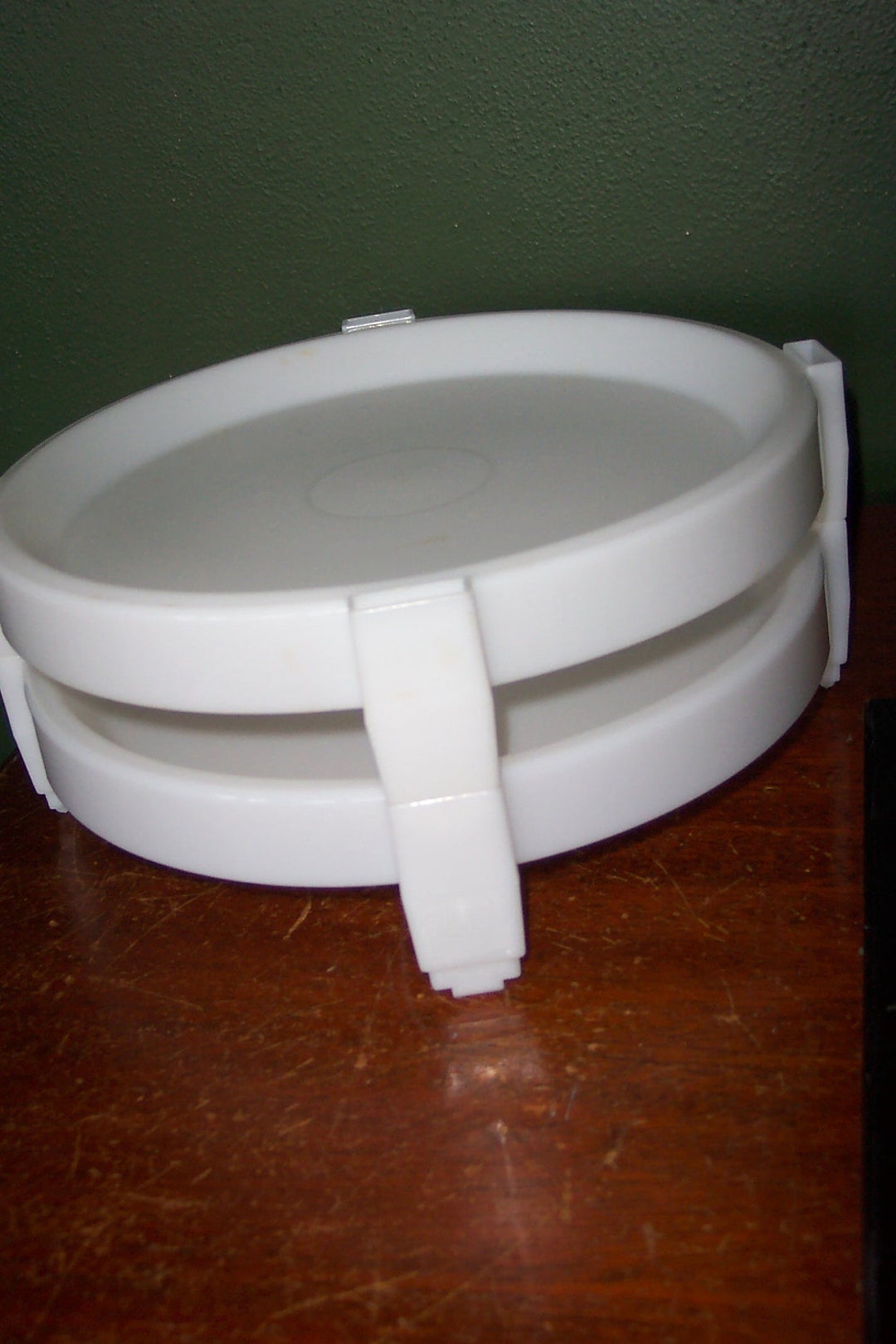 Tupperware Divide-a-rack Set of 2 Stacking Trays Fit Into Carry All ...