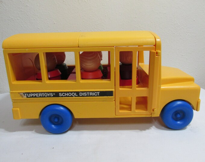 Tupperware School Bus and Classroom With 5 People - Etsy