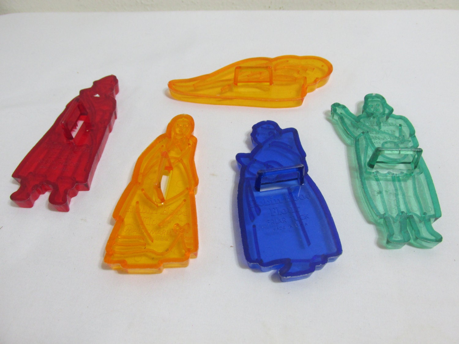 Cookie Cutters Robin Hood Flour Promotional Vintage Set of 5 - Etsy