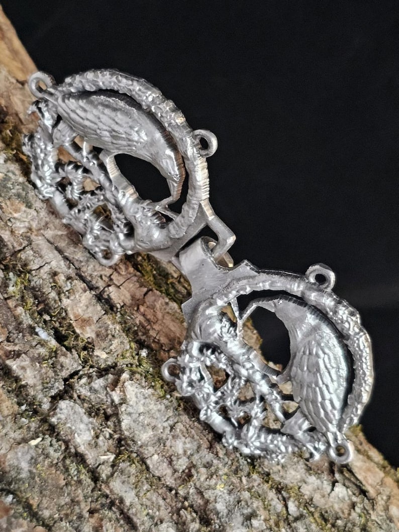 Raven Sew-in Pewter Cloak Clasp 4 Inch Length - Etsy